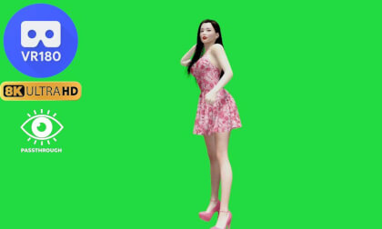 MMD/VAM YOASOBI [idol] 8K VR180 | JillVR