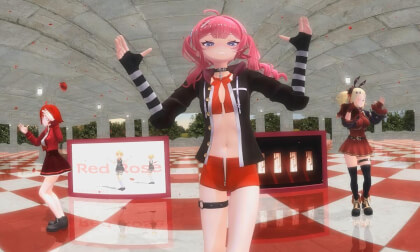 [MMD] Ms. Rosa Stout's red rose dyeing | JillVR