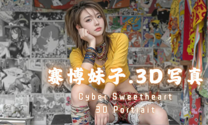 Cyber Sweetie.01 - AIGC_3D Vision Lab - VR Video | JillVR